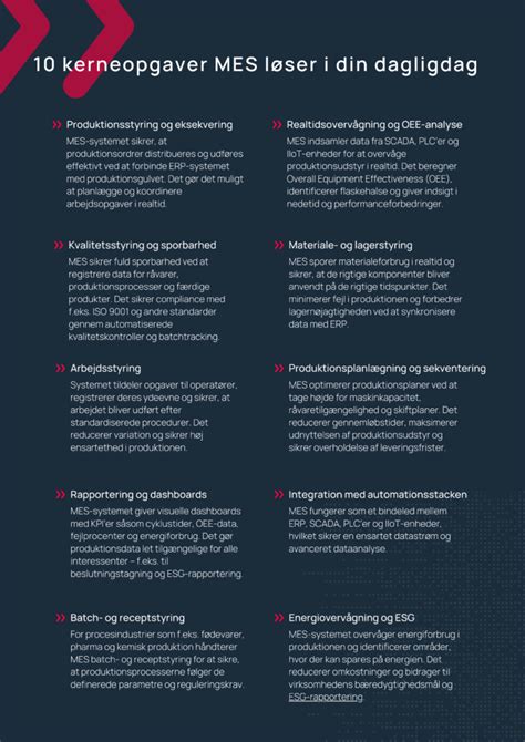 Mes System Hvad Er Et Manufacturing Execution System