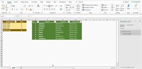 Cara Impor Hasil Google Form Spreadsheet Ke Excel Rumus Excel