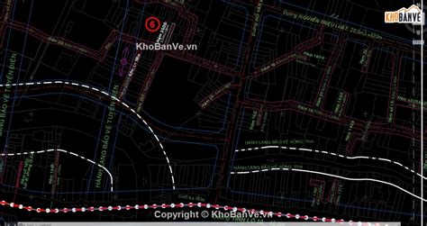 File cad Bản đồ Quy hoạch giao thông hẻm thuộc phường tân tạo