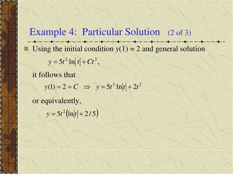 ppt ch 2 1 linear equations method of integrating factors