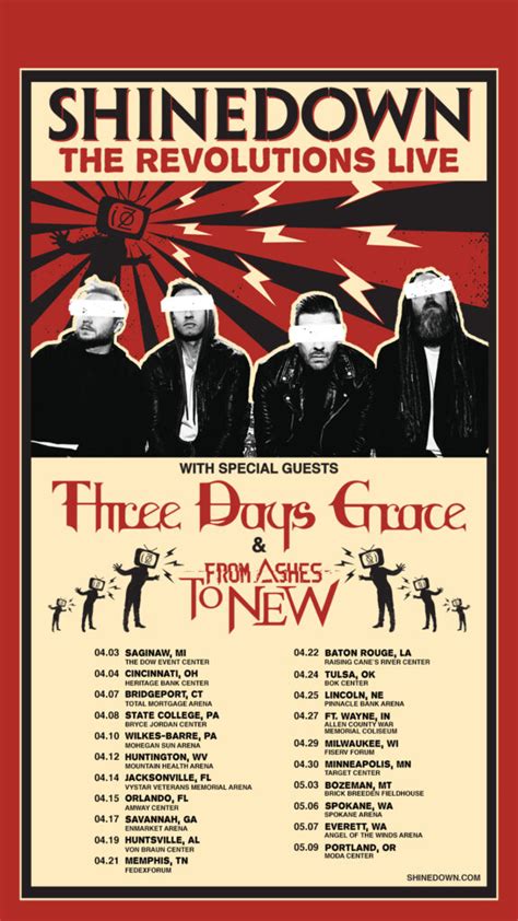 Shinedown 2024 Tour Schedule Sophi Elisabet