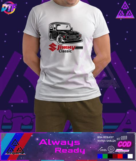 Kaos JIMNY CLASSIC BAJU OTOMOTIF Baju By Triple A Distro Lazada Indonesia