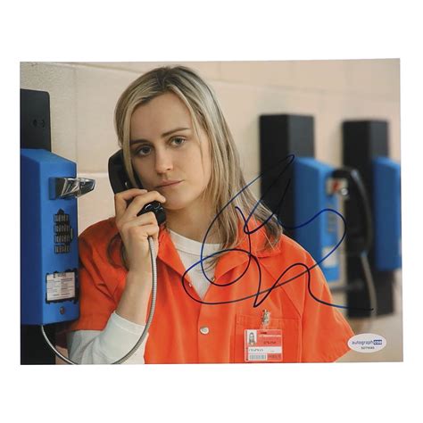 Taylor Schilling Signed Orange Is The New Black 8x10 Photo Acoa