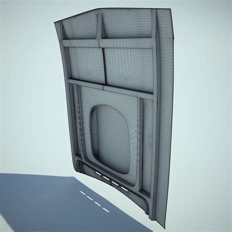 капот авто 3D Модель 15 max 3ds fbx ma obj wrl Free3D