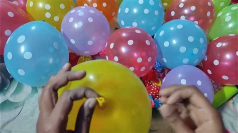 Fun Colorful Balloon Popping Satisfying Asmr Balloonpop Fun