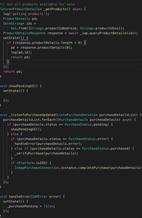 Inapppurchase On Cant Subscribe To Purchased Event Ios · Issue