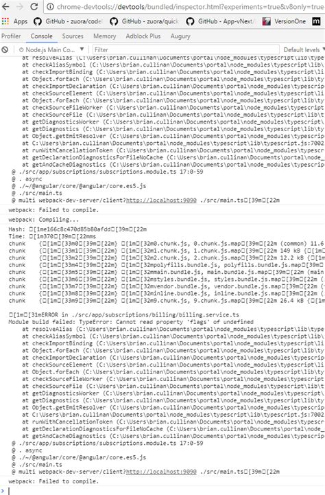 Cannot Read Property Flags Of Undefined Issue Microsoft TypeScript GitHub