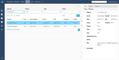 Screenshots Openkm