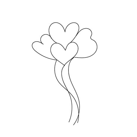Premium Vector Love Heart Balloon