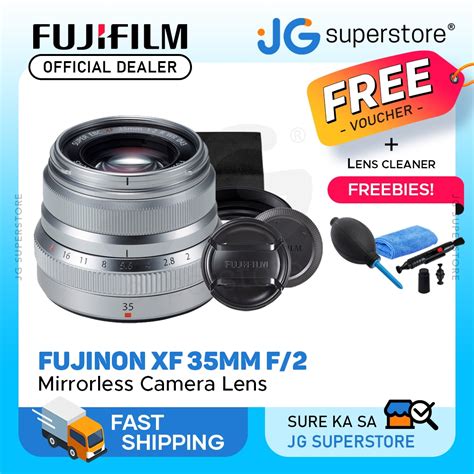 FUJIFILM Fujinon XF 35mm F 2 R WR X Mount Mirrorless Camera Lens