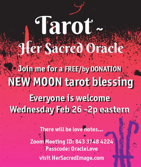 Tarot~her Sacred Oracle Her Sacred Image