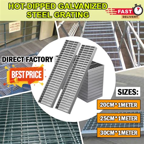Hot Dipped Galvanized Ditch Steel Grating Floor Drain Industrial Or