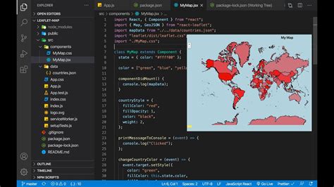React Leaflet Map Example Bonnee Stoddard