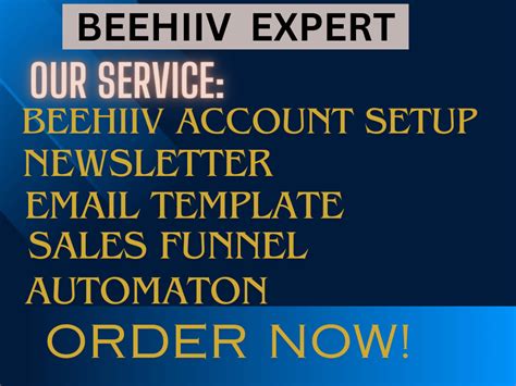 Beehiiv Setup Site And Create Engage Newsletter Upwork