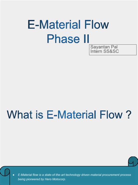 E Material Flow System Finalsub Pdf Inventory Standard Deviation