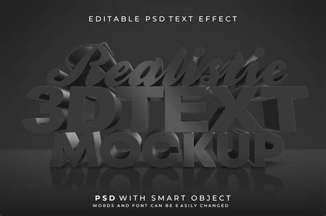 Premium Psd Style Editable Text Effect