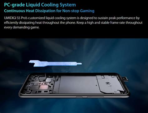 UMIDIGI S5 Pro4800万画素カメラに水冷機構も搭載256GBストレージも搭載しつつ300ドル以下UMIDIGI S5