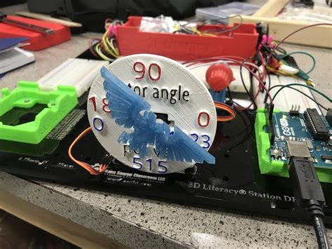 Free 3d File 3dx Servo Motor Potentiometer Project 🧞‍♂️ ・3d Printing