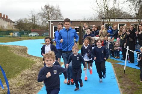 Thorner Primary School Daily Mile Running Track Streetscape Products