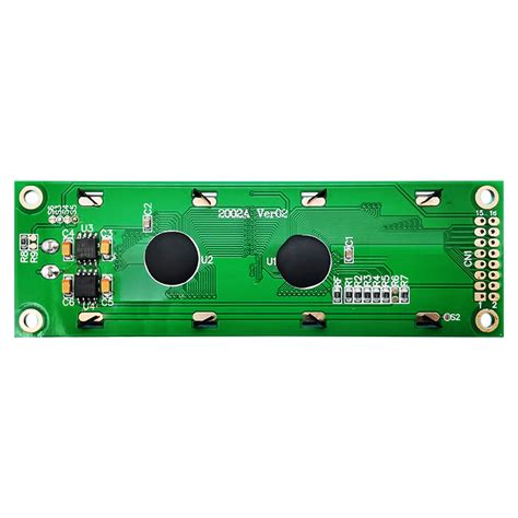Character LCD Module 2x20 STN Blue Serial Display With White Backlight