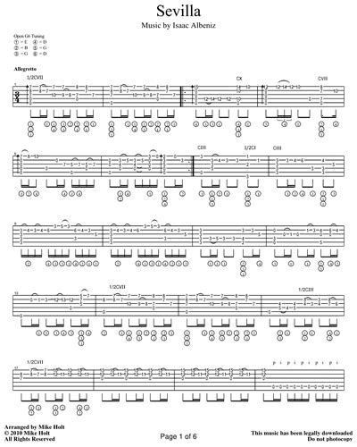 Sevilla Sheet Music by Isaac Albéniz | nkoda | Free 7 days trial