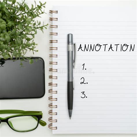 Sign Displaying Annotation Internet Concept Note Added By Way Of