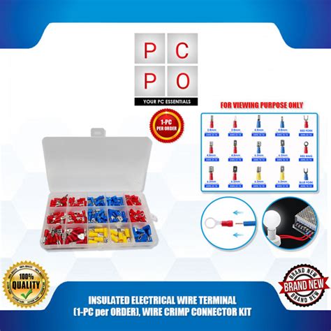 Insulated Electrical Wire Terminal 1 Pc Per Order Wire Crimp Connector Kit Lazada Ph