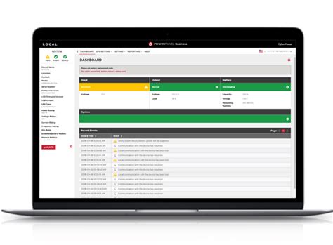 Powerpanel Business Software Cyberpower