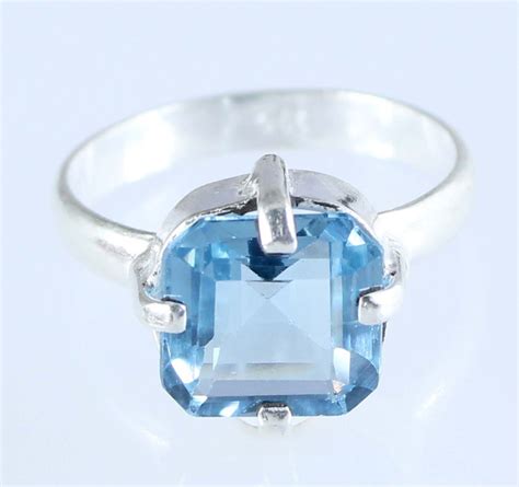 710 Ct Certified Natural Blue Jeremejevite Octagon Gems Women