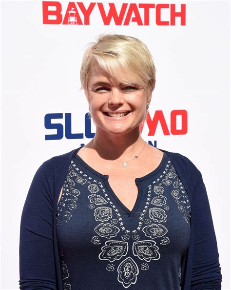 Erika Eleniak Baywatch Casts Hosts The Slomo Marathon In Los Angeles