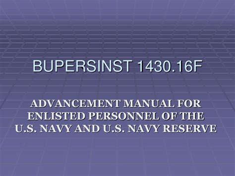 Bupersinst 1430 16 Pdf