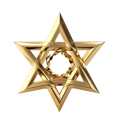 Estrela Judaica Dourada Png Estrela Davi Dourado Png Imagem Para