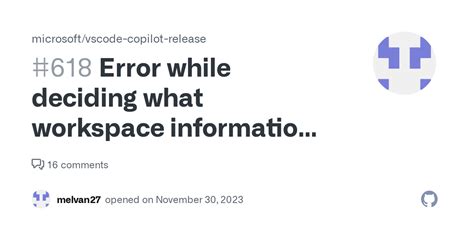 Error While Deciding What Workspace Information To Collect Issue 618