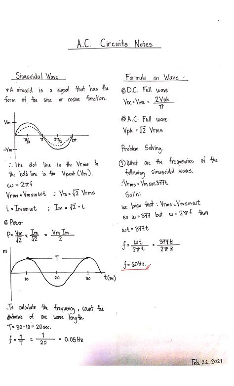 Alternating Current AC Circuits Circuits Civil Engineering Studocu