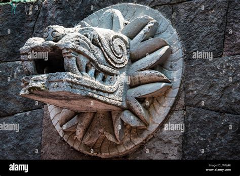 Aztec Quetzalcoatl Feathered Serpent