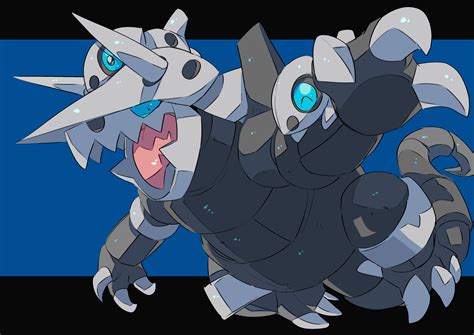 45 Maruyaki45 Aggron Aron Creatures Company Game Freak