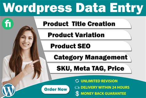 Do Wordpress Data Entry And Woocommerce Product Listing By Ecommercematrix Fiverr