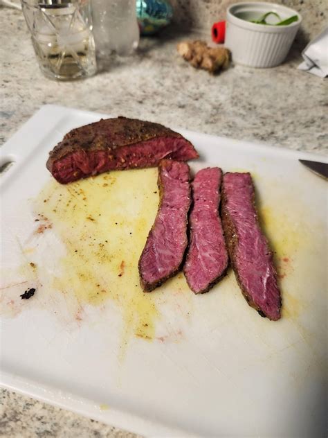First Time Cooking A Flat Iron Cut Rsteak