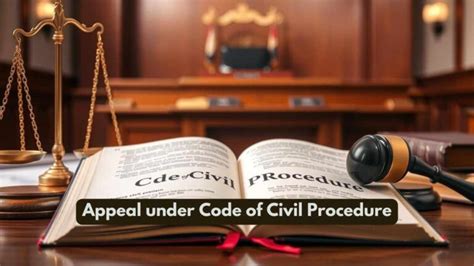Appeal Under Code Of Civil Procedure 1908 Effective Laws