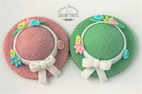 Candy Filled Easter Bonnet Cookies Sweet Dreams And Sugar Highs