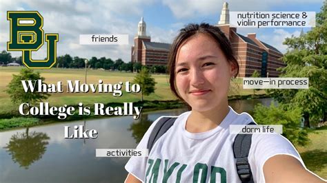 College Move In Vlog Freshman Year Bayloruniversity Welcome Week