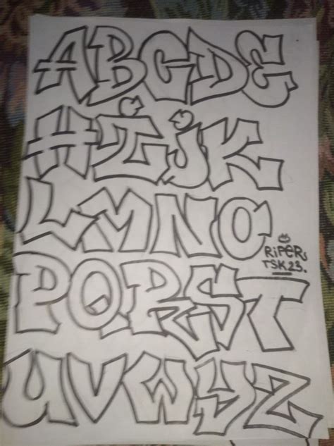 Graffiti Alphabet Graffiti Writing Graffiti Alphabet Graffiti