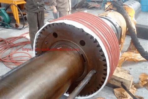 Induction Disassembly Machine For Couplings Rotors And Motors