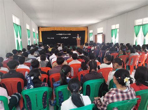 ညောင်ရွှေမြို့နယ် အ ထ က မိုင်းသောက် ၌ စာဖတ်ရှိန်မြှင့်တင်ရေး ဟောပြောပွဲ