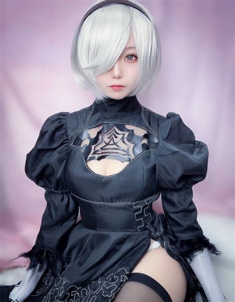 ぽちょ on Twitter NieR Automata 2B cosplay