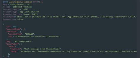 api threatstats on linkedin high cve 2023 45303 thingsboard ssti vulnerability thingsboard before…