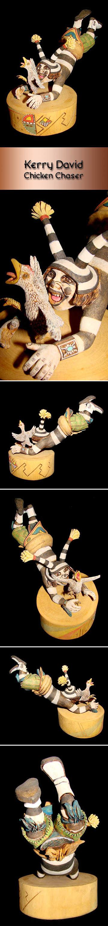 Hopi Kachina By Kerry David Chicken Chaser