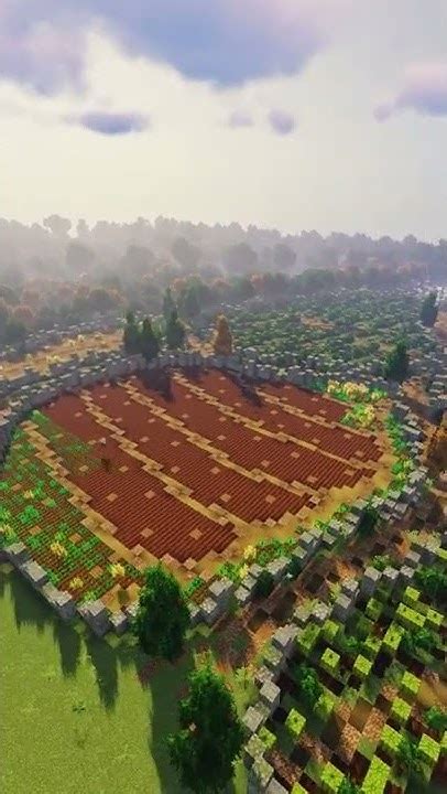 How To Build And Detail A Huge Wheatfield In Minecraft Gap Fillers
