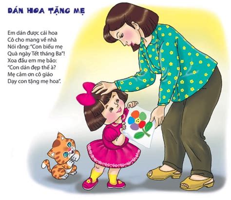 Bài Thơ Dán Hoa Tặng Mẹ Quà Ngày 83