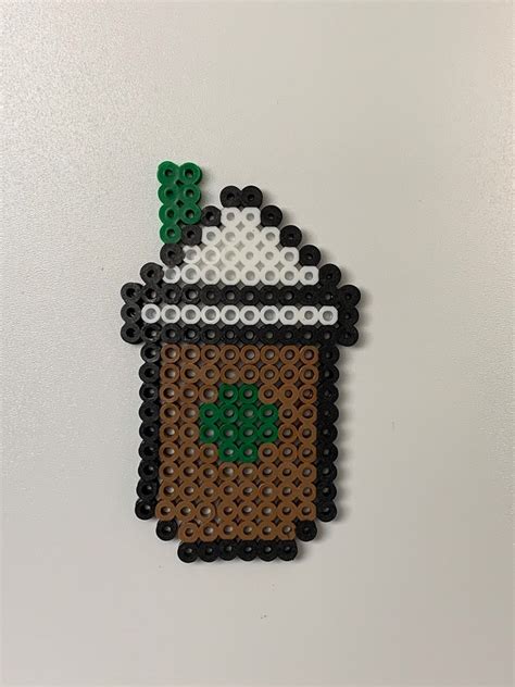 Coffee Made With Perler Beads Etsy